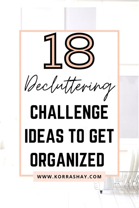 18 easy decluttering projects the ultimate declutter challenge artofit