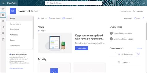 Sharepoint Navigation Visory