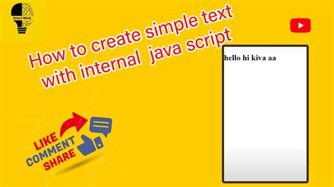 What Java Script Can Do How To Create A Button In Javascript Youtube