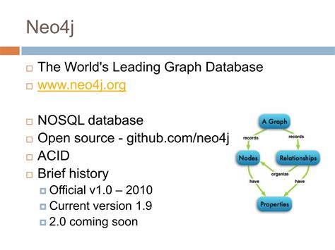 Neo4j Graph Database For Recommendations Pptx Databases Computer Software And Applications