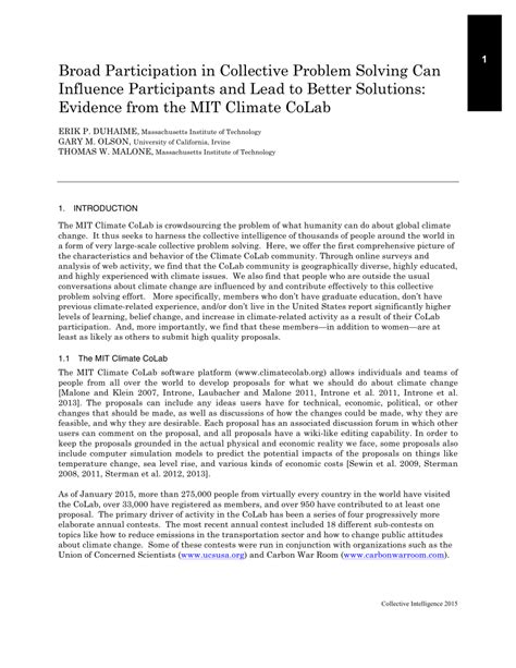 pdf broad participation in collective problem solving can influence