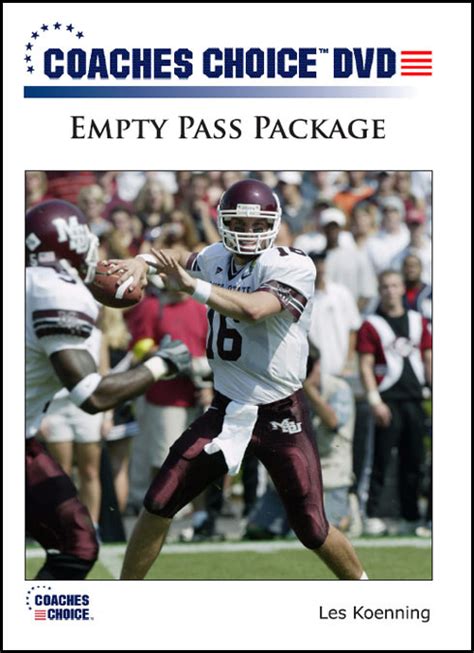 Empty Pass Package One Of Many Football Products From Coaches Choice