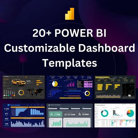 Power Bi Dashboard Template Dashboard Templates For Data Analytics