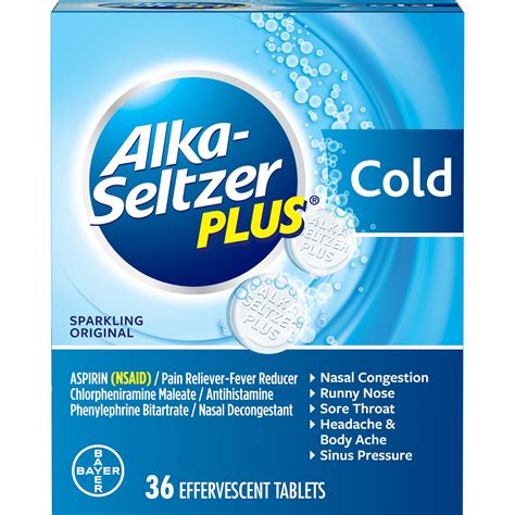 Alka Seltzer Plus Cold And Cough