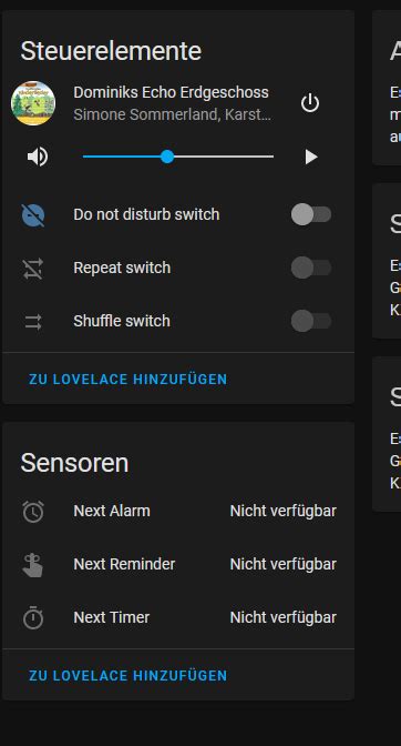 [solution]alexa Media Player And Temperature Sensor Not Available Configuration Home