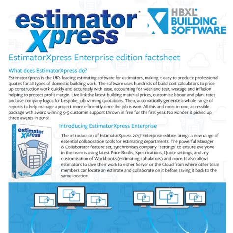 Hbxl Useful Resources Hbxl Estimating Software For Builders And