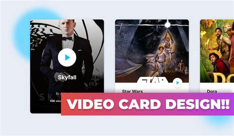 Figma Tutorial Crafting Interactive Video Card Experiences Captain Design
