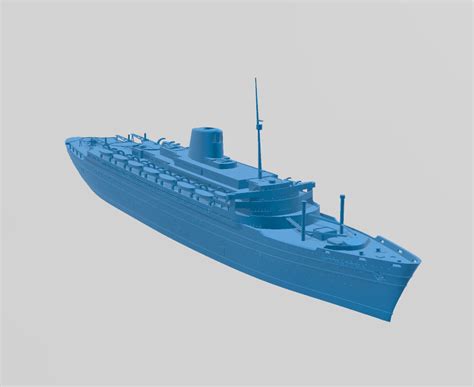 Ss Andrea Doria Ocean Liner Waterline Printable Model 3d Model 3d