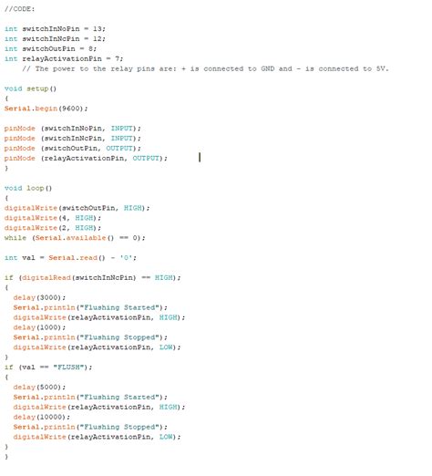 Programming Can Someone Help Me With My Arduino And Relay And Switch