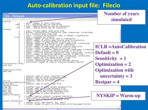 Ppt Applying And Interpreting The Swat Sensitivity Analysis And Auto