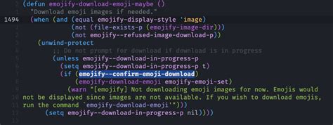 Manual Install Emojify