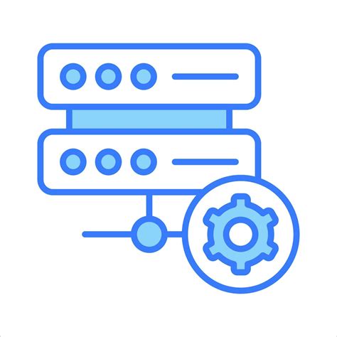 check this beautiful designed vector of server setting premium icon