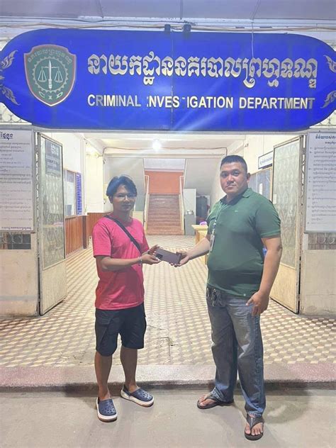 មុខសញ្ញាឆក់ទូរស័ព្ទ២នាក់ ត្រូវកម្លាំងជំនាញបង្ក្រាបបាន ក្រោយធ្វើសកម្មភាពនៅខណ្ឌបឹងកេងកង