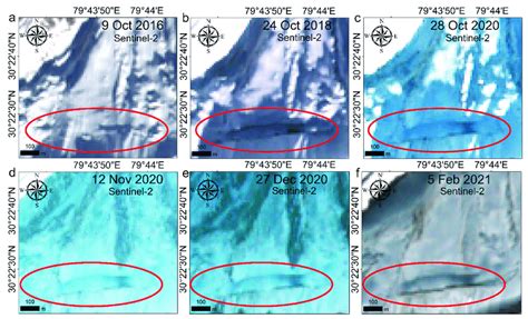 Multi Temporal A F True Colour Composites Tccs Of Sentinel 2 Images