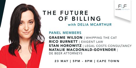 The Future Of Legal Billing Panel Discussion With Delia Mcarthur