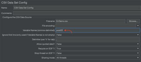 Reading From CSV File In Jmeter Using CSV Data Set Config Codekru