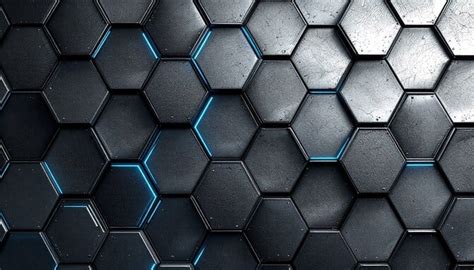 Free Hexagonal Armor Grid Image Download At Stockcake