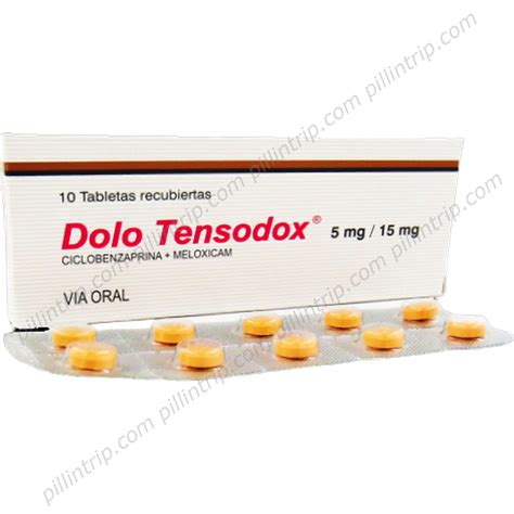 Dolo Tensodox Uses Side Effects Interactions Dosage Pillintrip