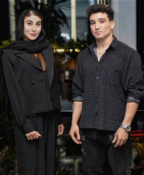 حضور خبرساز ناهید کیانی و رضا علیپور در یکی از مراکز خرید تهران عکس