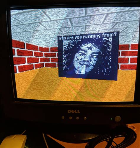 So A While Back I Edited The 3d Maze Screensaver On Windows 98se And
