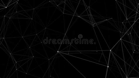 Looping Plexus Connections Background Stock Video Video Of Particles