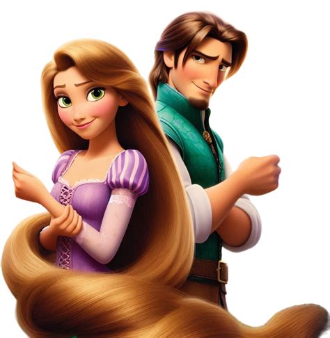 Png Rapunzel Y Flynn Rider By Mikemoon1990 On Deviantart
