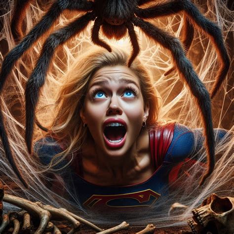 Supergirl Vs Spider 4 By Dtostng On Deviantart