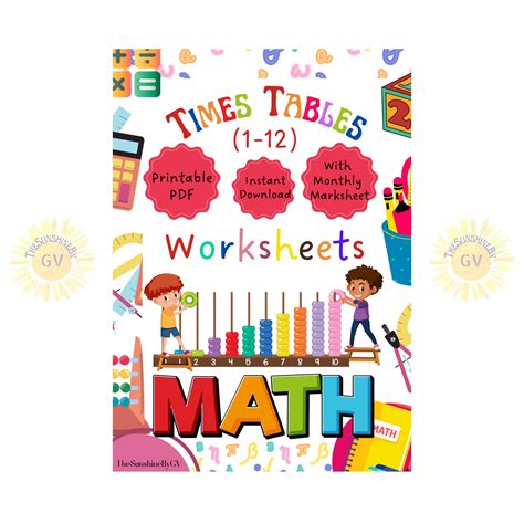 Multiplication Table Times Table Maths Time Table Multiplication