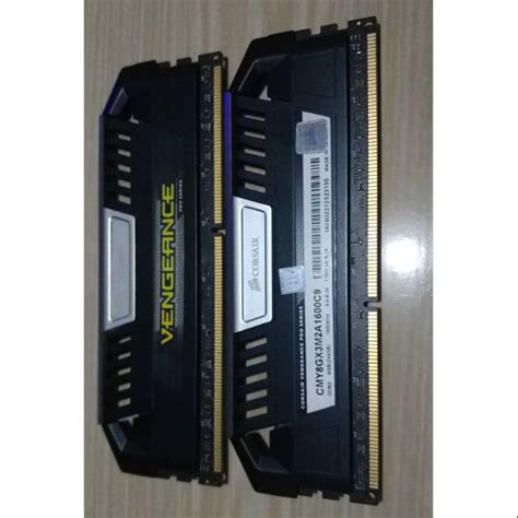 Jual RAM DDR3 CORSAIR Vengeance 8GB 2 X 4GB Shopee Indonesia