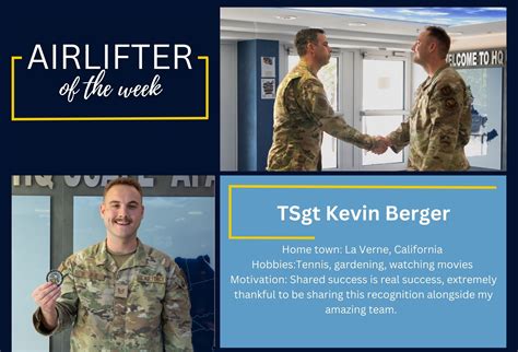 Airlifter Of The Week Tsgt Berger Ramstein Air Base Article Display