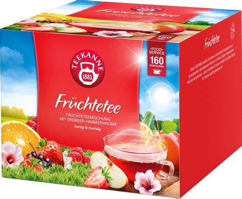 Teekanne Flavoured Fruit Tea 440 G Piccantino Online Shop International