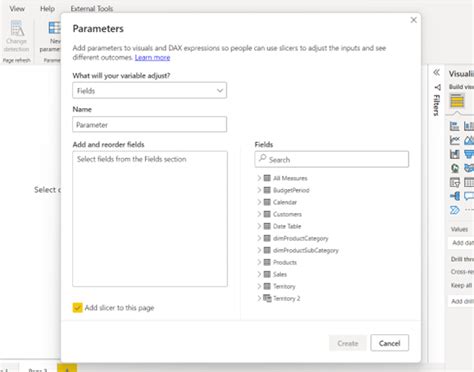 Power BI Fields Parameter Latest Updates Features