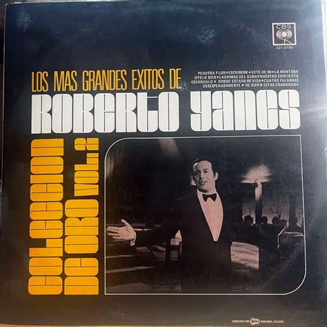 Roberto Yanes Coleccion De Oro Vol 2 Lp Circulo Musical