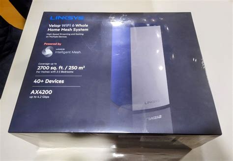 Linksys Velop Ax4200 Wifi 6 Mesh Router Computers And Tech Parts And Accessories Networking On