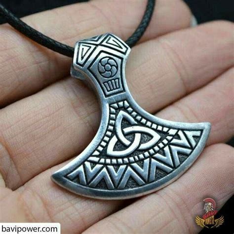 Pewter Viking Good Luck Symbol Necklace Handcrafted In The Uk Artofit