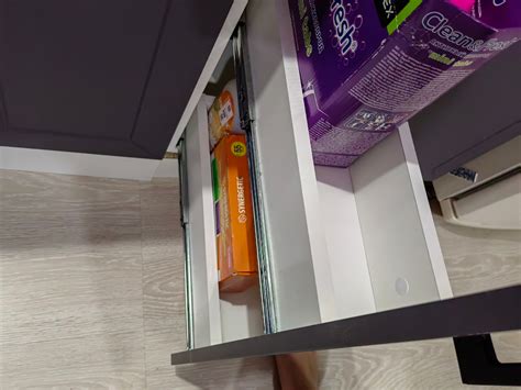 Кухонный модуль Тайлер ШНБ 200 софт карамель шкаф напольный для