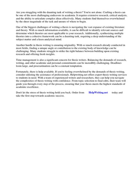 Thesis Theory Difference Pdf Thesis Theory