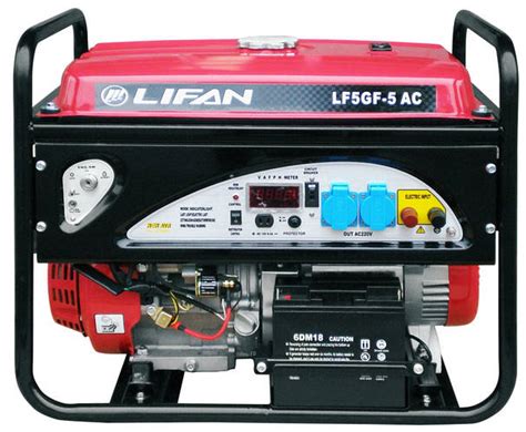 Генератор с автозапуском Lifan LF5.0GF-5AC (5,5 кВт, автозапуск), цена ...