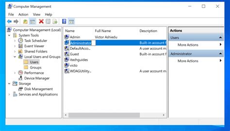How To Change Administrator Name On Windows Methods
