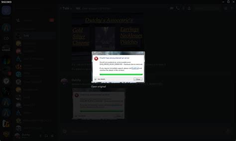 Directx Encountered An Unrecoverable Error Dxgierrordeviceremoved