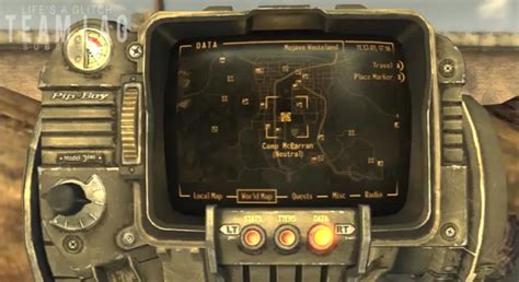 Can Someone Please Show Me Where Camp Mccarran Is On The Map Fallout