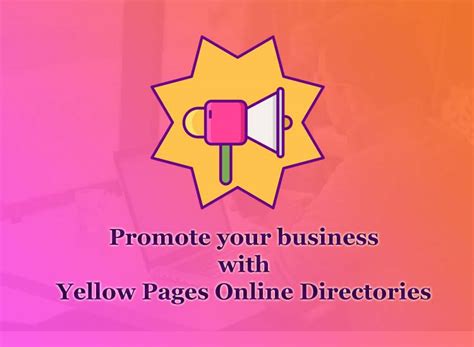 what are the advantages of listing on yellow pages directory templatic