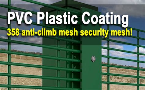 Pvc Coated 358 Anti Climb Security Mesh Commercial Wire Design