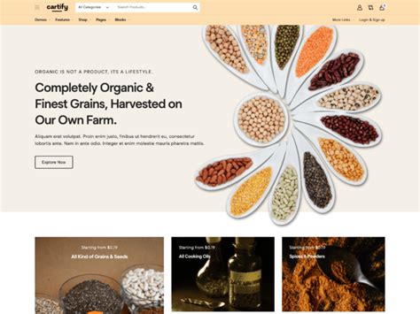 Cartify Multipurpose Woocommerce Gutenberg Theme For Wordpress