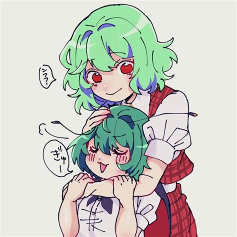 Kazami Yuuka And Wriggle Nightbug Touhou Drawn By Bobotatamu Danbooru