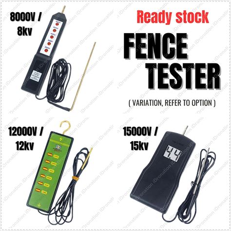 Voltmeter 8kv 12kv 15kv Electric Fence Wire Controller Voltage Tester