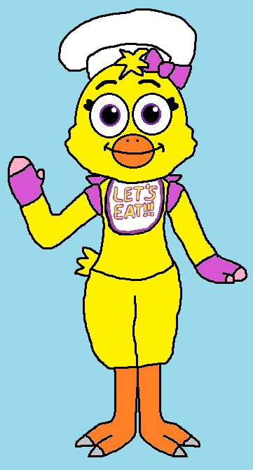 My Blockbears Chica Drawing R Fivenightsatfreddys