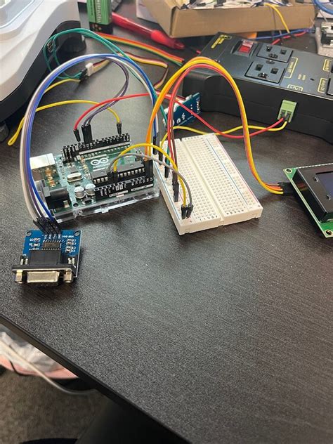 reading an electronic balance using rs232 and a max3232 and displaying