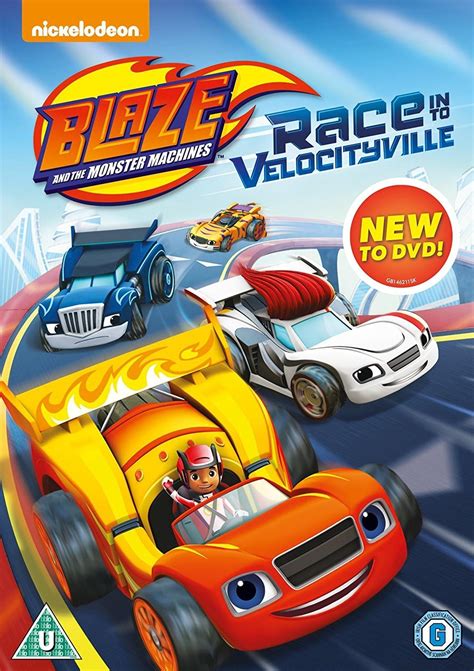 Blaze And The Monster Machines Race Into Velocityville Uk