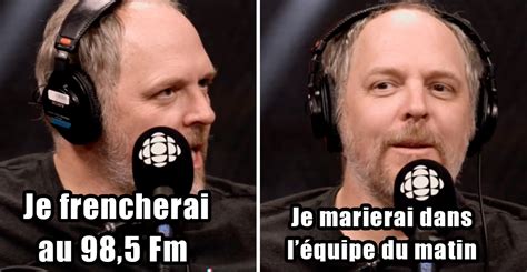 Fabien Cloutier Joue à Marier Tuer Et Frencher édition 98 5 Fm